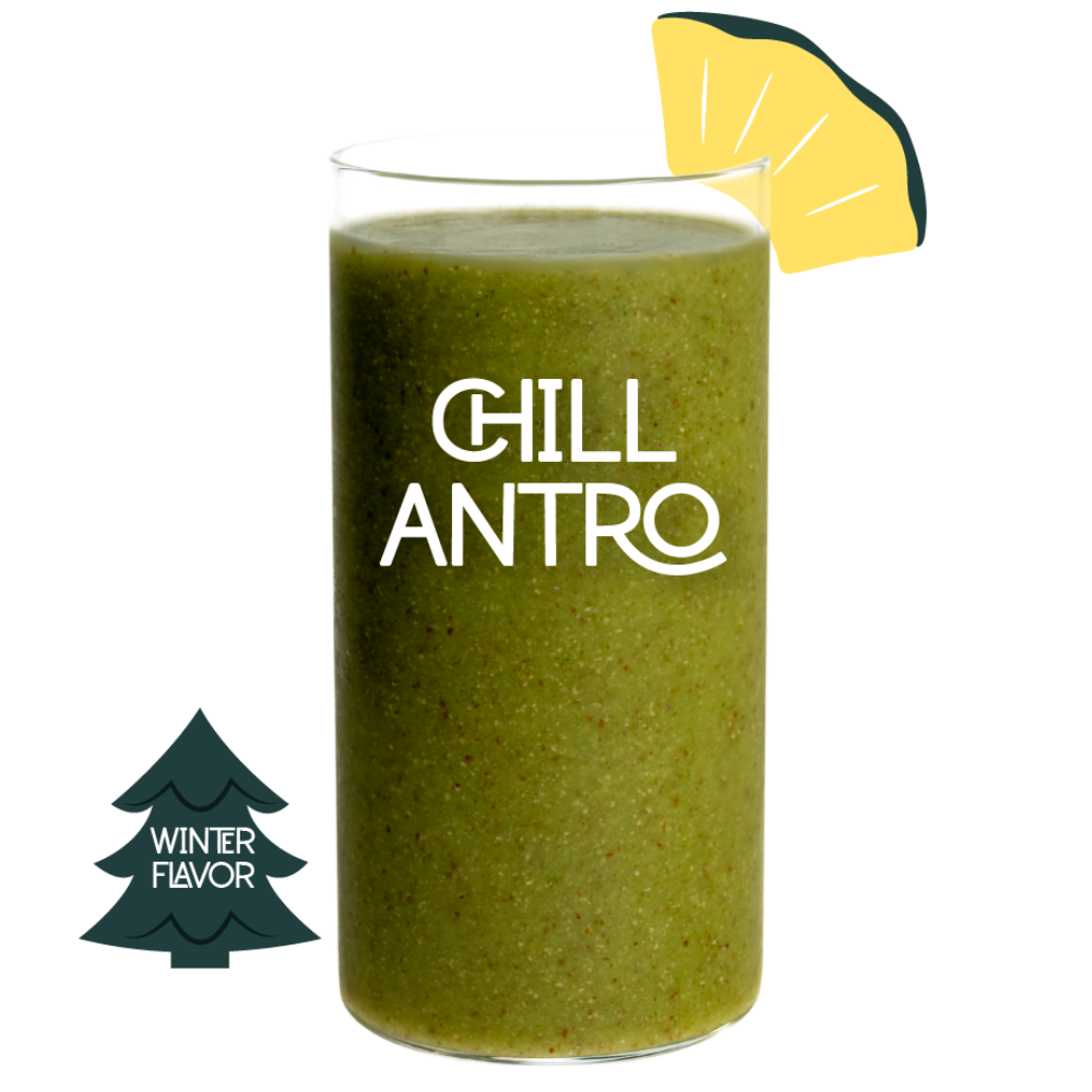 Chillantro Smoothie - Seasonal Cilantro Smoothie | Frozen Garden